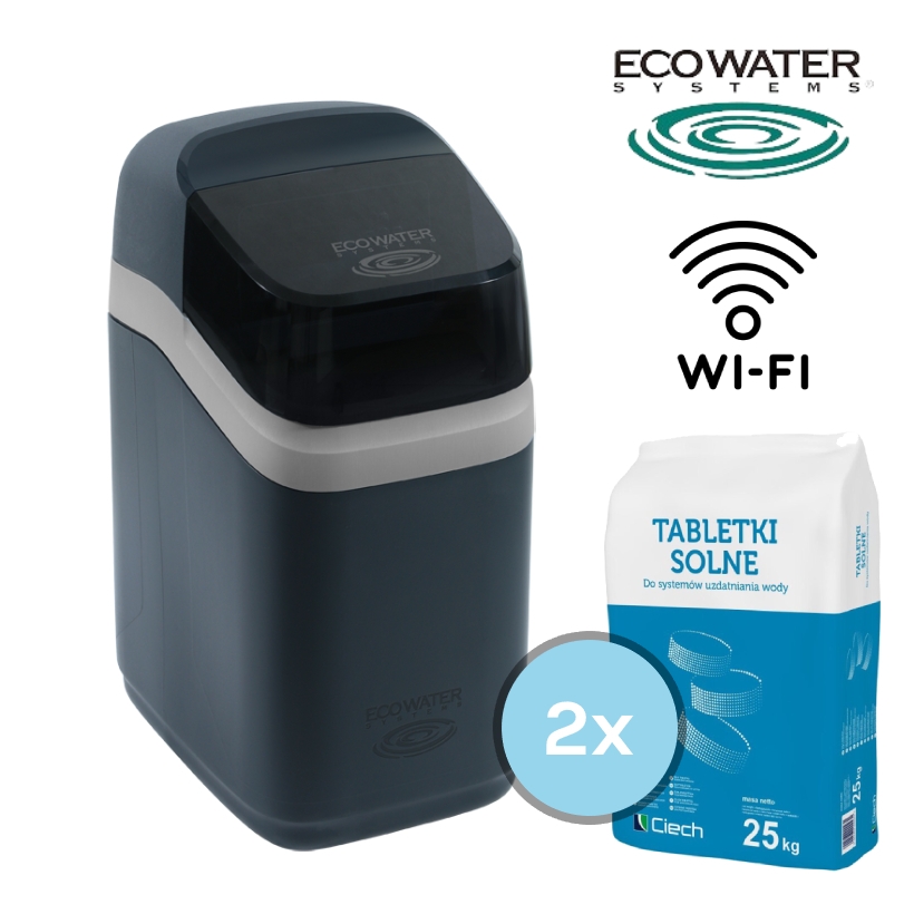 EcoWater eVOLUTION Compact 200 | Zmiękczacz wody do domu | Filtry Wody